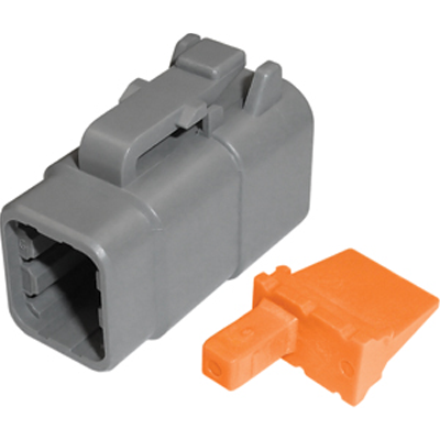 6-WAY DEUTSCH RECEPTACLE & WEDGELOCK – I&M Electric