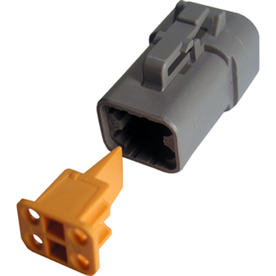4-WAY DEUTSCH PLUG & WEDGELOCK – I&M Electric